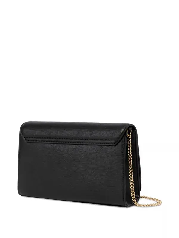 Moschino Heart-plaque Chain Shoulder Bag