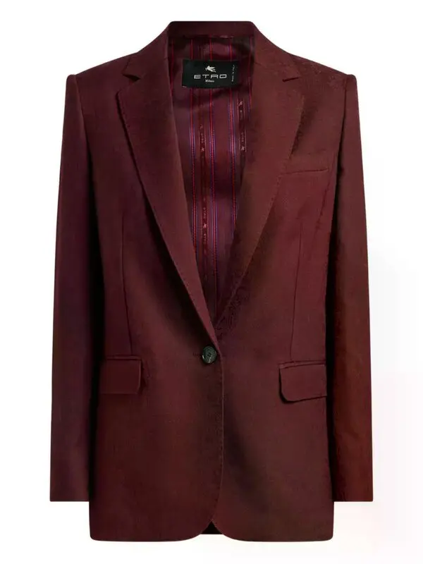 Etro Single-breasted Jacket