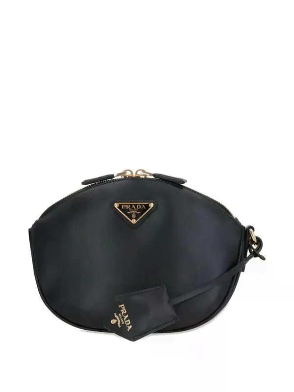 Prada Triangle-logo Zip-top Shoulder Bag
