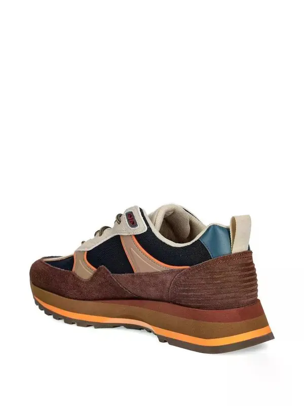 Paul Smith Banks Panelled Sneakers - Brown