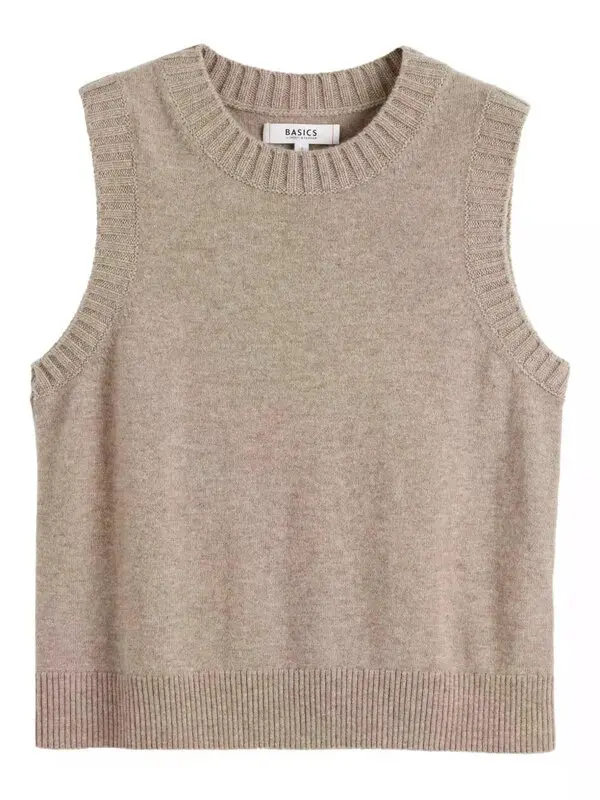 Chinti & Parker Crew-neck Sleeveless Tank Top