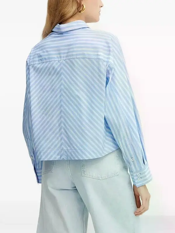 IVY OAK Diagonal-stripe Shirt