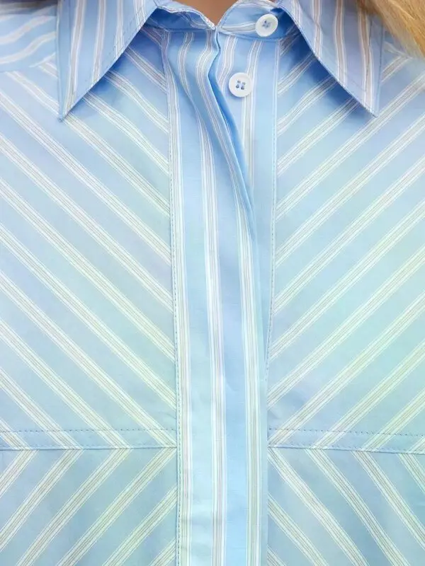 IVY OAK Diagonal-stripe Shirt
