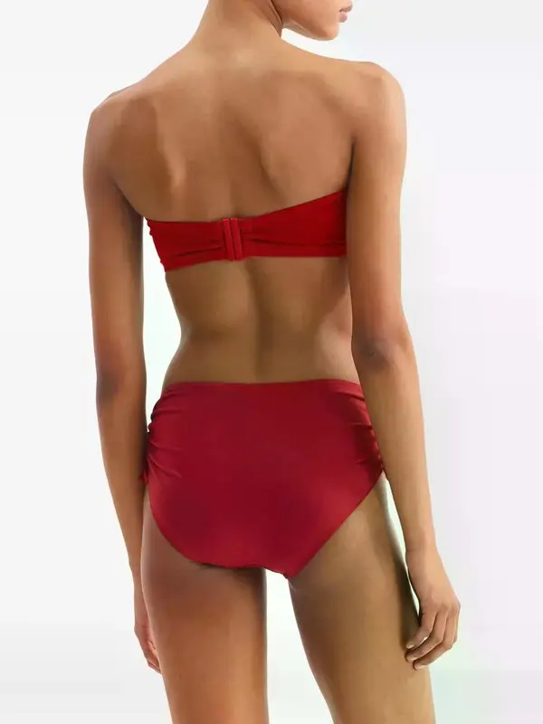 ERES Bandeau Bikini Top - Red
