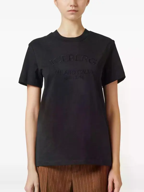 Iceberg Embroidered Logo T-shirt