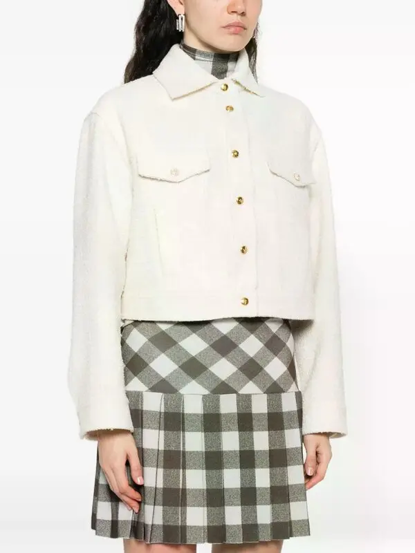 Pinko Cropped Tweed Jacket
