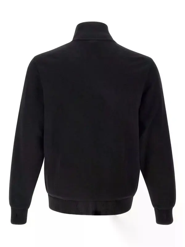 SUN 68 High-neck Sweatshirt With Logo - Black
