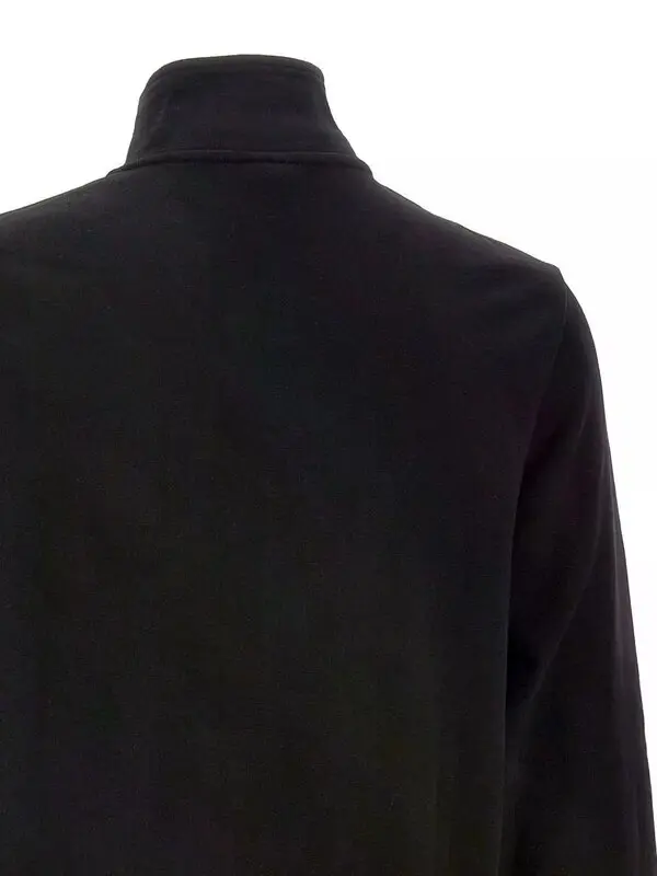 SUN 68 High-neck Sweatshirt With Logo - Black