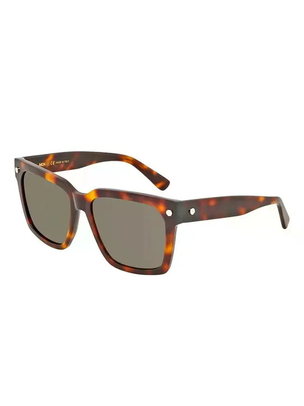 Mcm Square Tortoiseshell Sunglasses