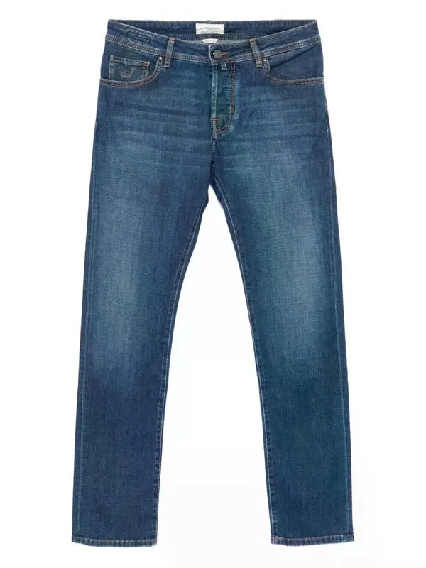 Jacob Cohen Five-pocket Straight Leg Jeans