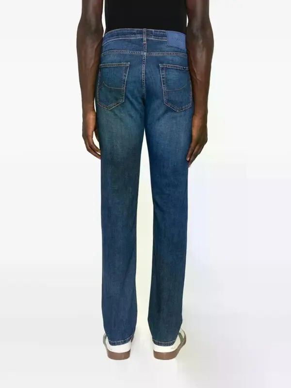 Jacob Cohen Five-pocket Straight Leg Jeans