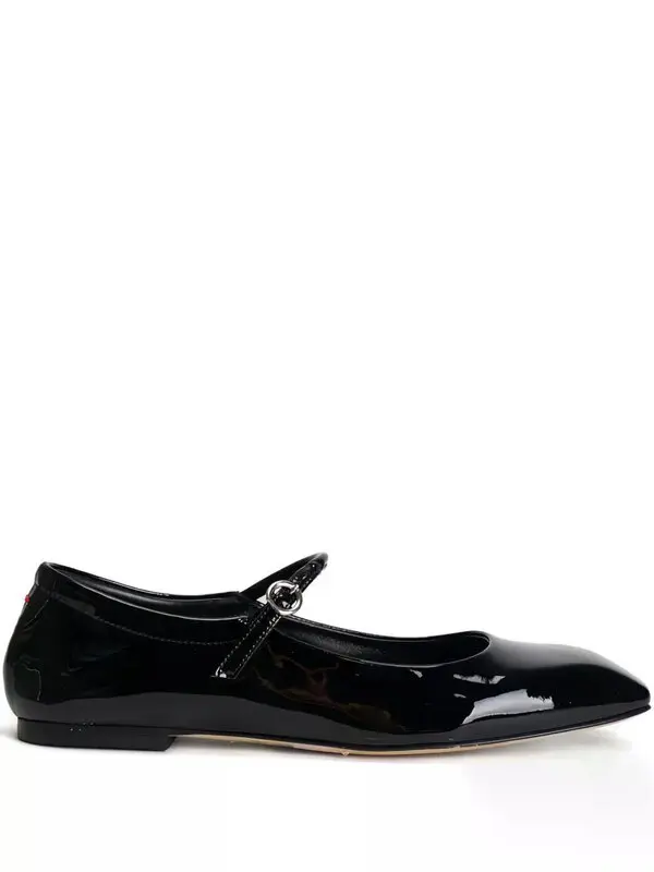 AeydĒ Leather Ballet Flats - Black
