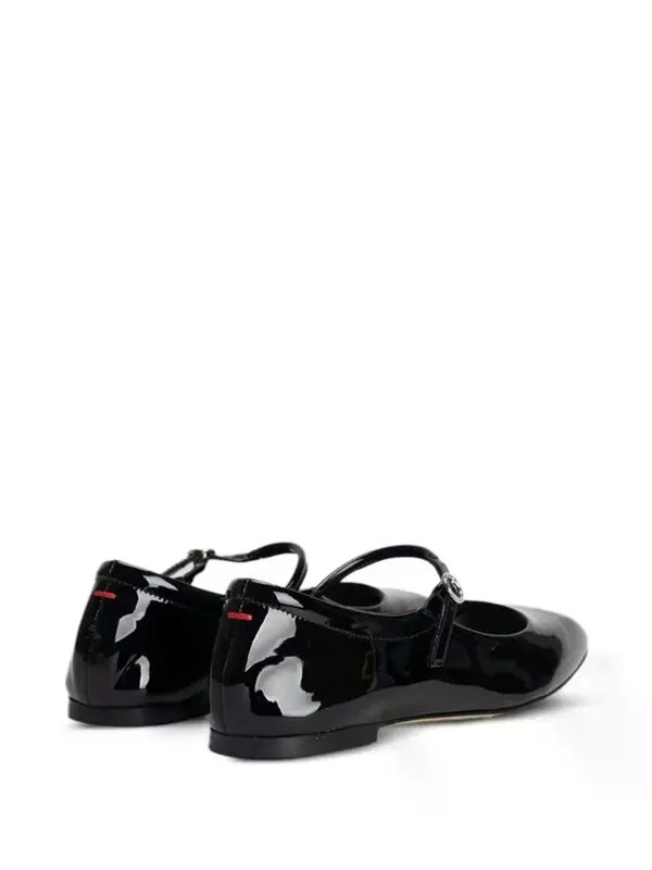 AeydĒ Leather Ballet Flats - Black