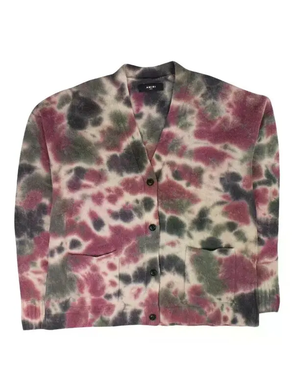 Amiri Stadium Tie-dye Cardigan