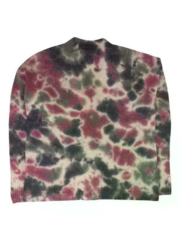Amiri Stadium Tie-dye Cardigan