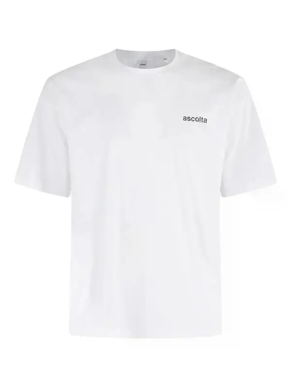Aspesi Embroidered-logo T-shirt