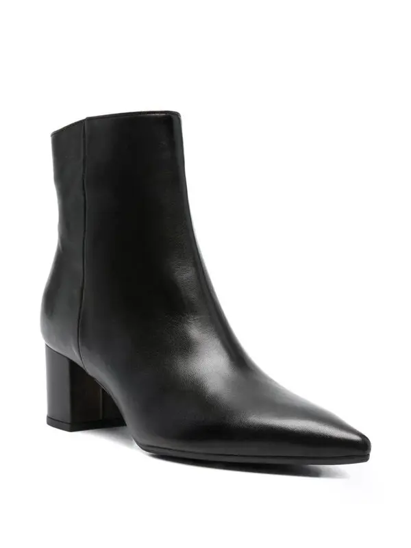 THEA MIKA 50mm Pointed-toe Block-heel Boots