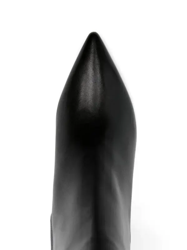 THEA MIKA 50mm Pointed-toe Block-heel Boots