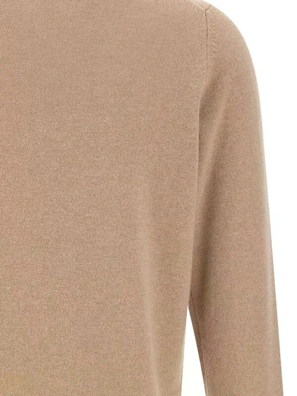 KANGRA Cashmere Crew-neck Sweater - Neutrals
