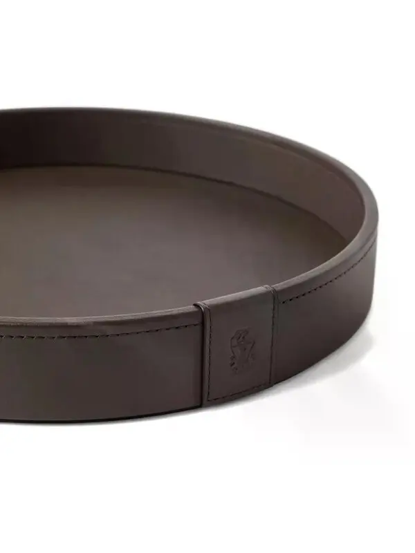 Brunello Cucinelli Leather Round Tray