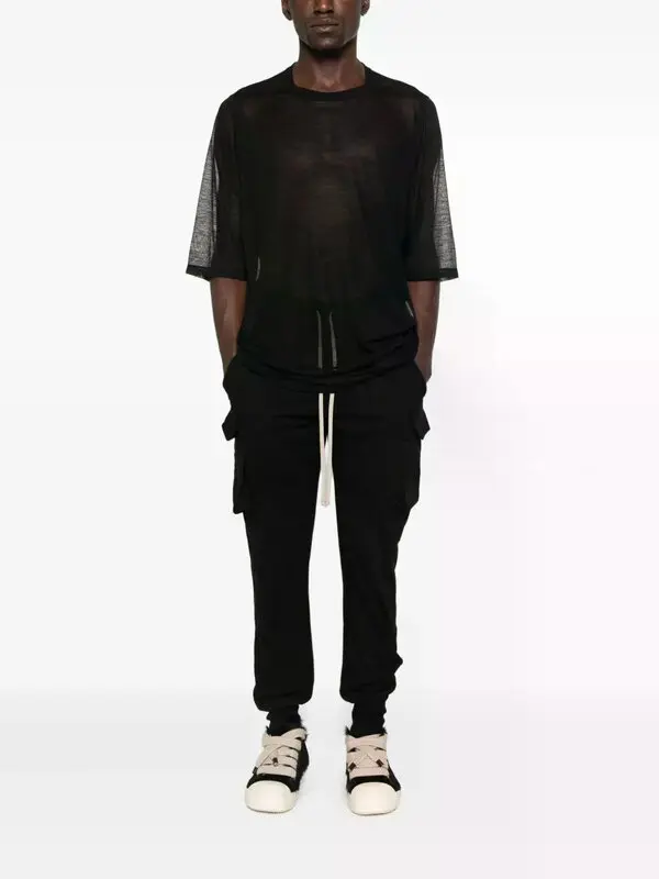 Rick Owens Mastodon Drawstring Cargo Trousers