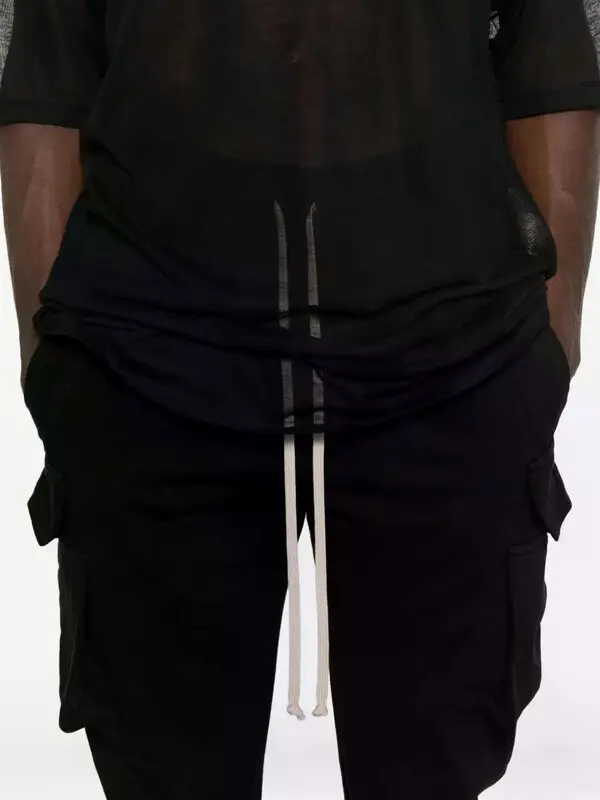 Rick Owens Mastodon Drawstring Cargo Trousers