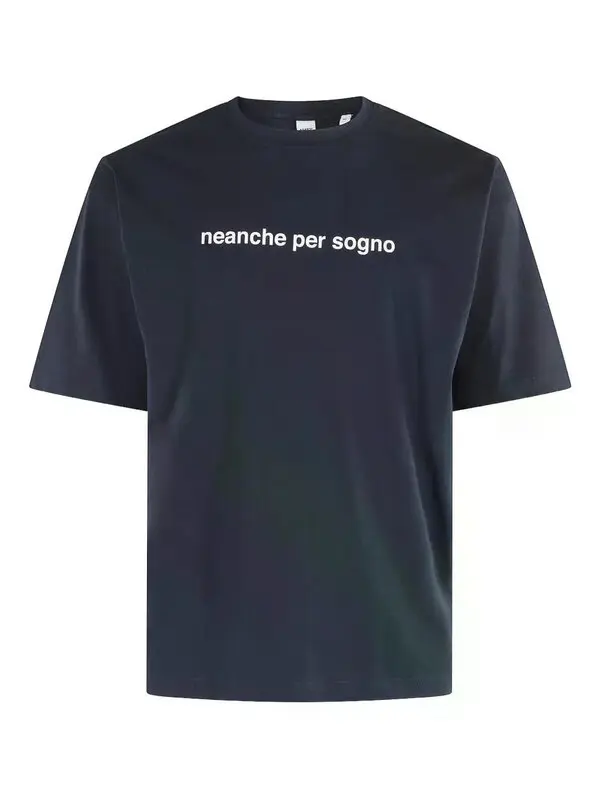 Aspesi Embroidered-text T-shirt