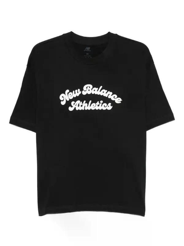 NEW BALANCE Script-logo Cotton Top