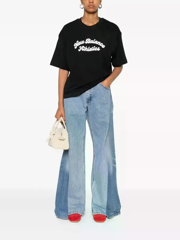 NEW BALANCE Script-logo Cotton Top