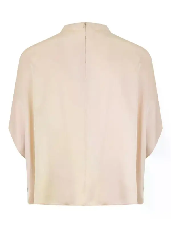 Lapointe Satin Cape Top
