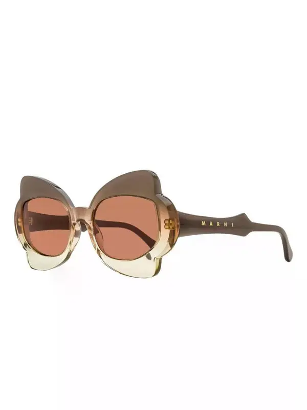 Marni Monumental Gate Butterfly-frame Sunglasses