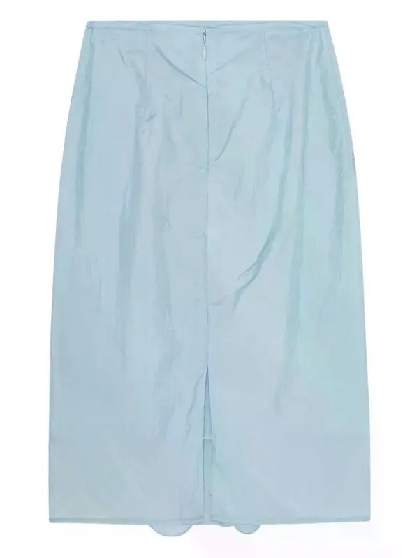 Cecilie Bahnsen Flower-appliqué Midi Skirt