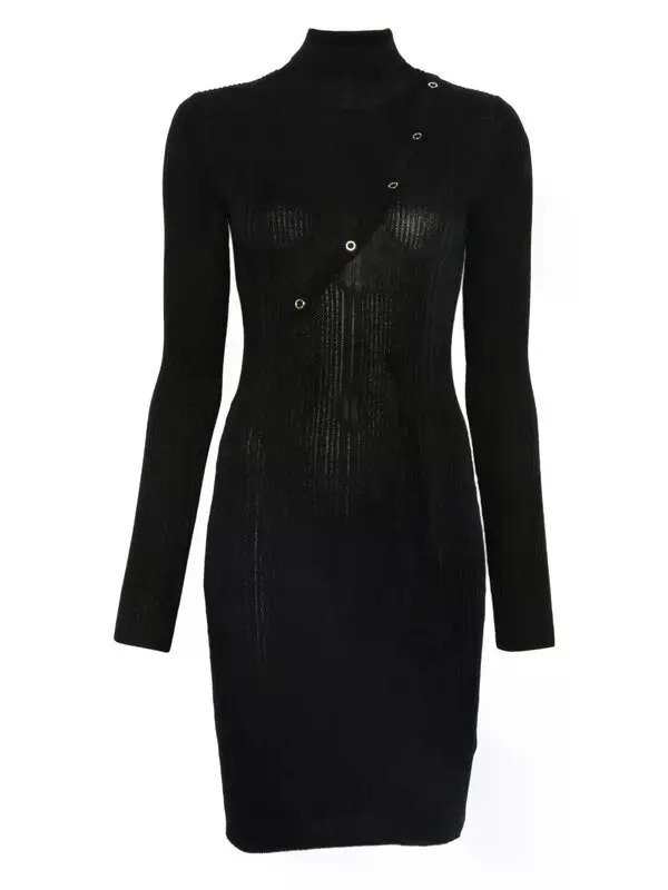 Patrizia Pepe Ribbed-knit Dress