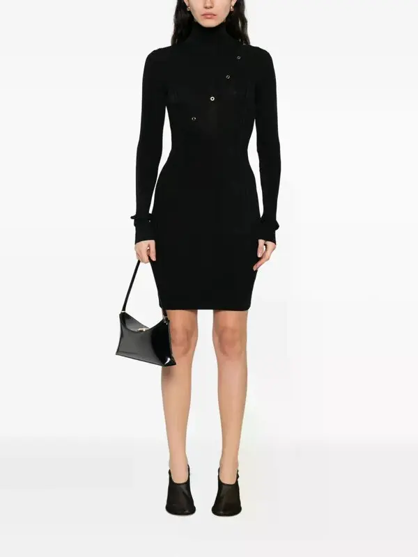 Patrizia Pepe Ribbed-knit Dress
