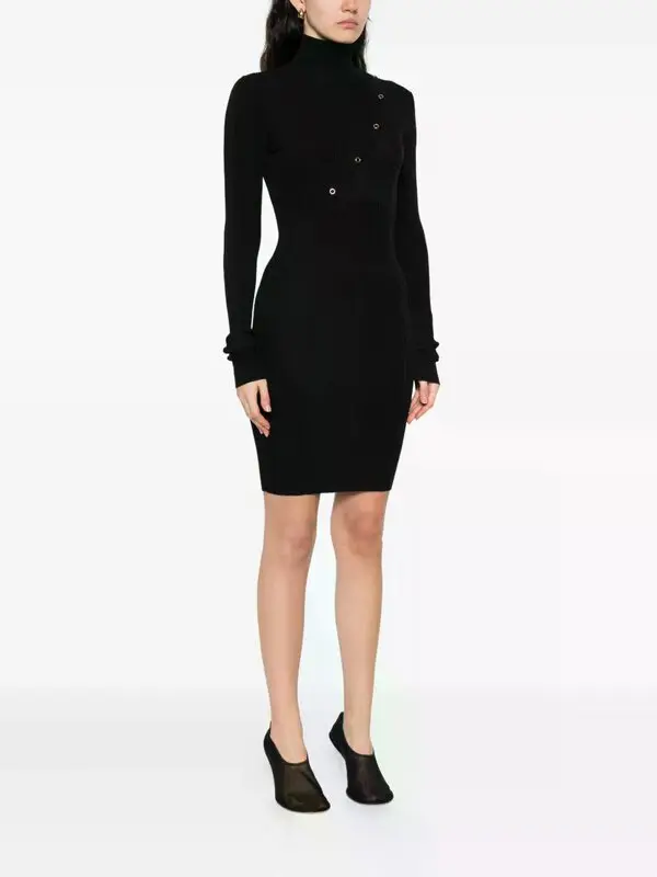 Patrizia Pepe Ribbed-knit Dress