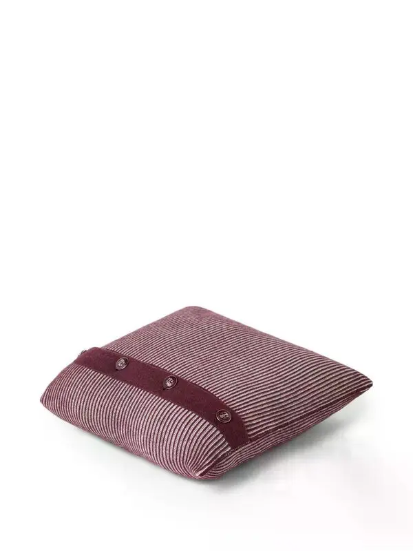 Brunello Cucinelli Vanisé Striped Buttoned Cushion