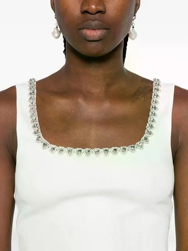 Zimmermann Embellished Neckline Top