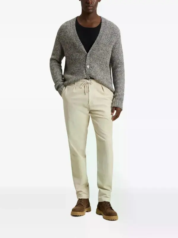 Woolrich Pleated Drawstring Trousers - Neutrals