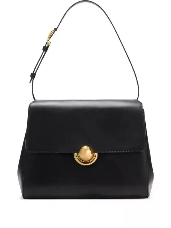 Furla Sfera Clasp Leather Shoulder Bag