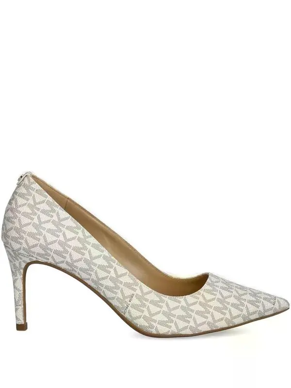 Michael Kors Monogram Heeled Pumps