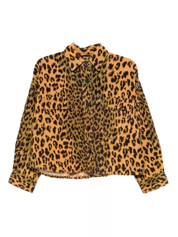 BELLEROSE Wyat Leopard Print Shirt