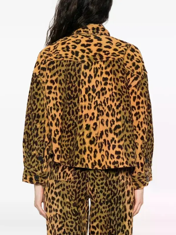BELLEROSE Wyat Leopard Print Shirt
