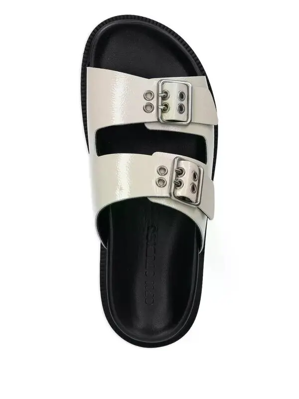 SUMMERY COPENHAGEN Double Buckle Slides