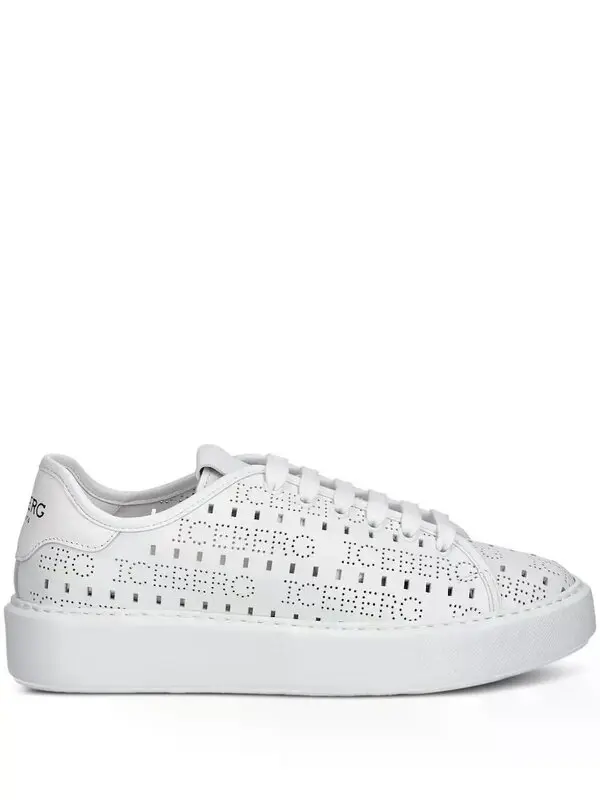 Iceberg Bozeman Perforated Logo Sneakers