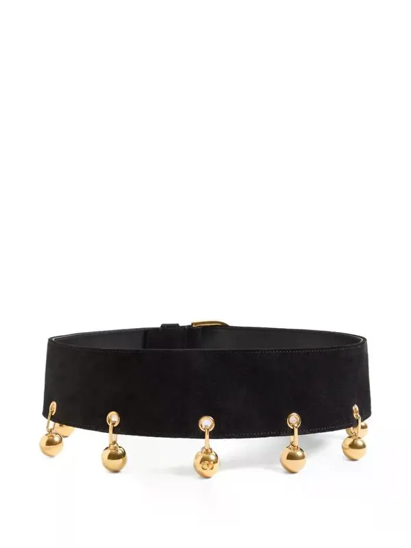 Valentino Garavani Vlogo Signature 65mm Belt - Black