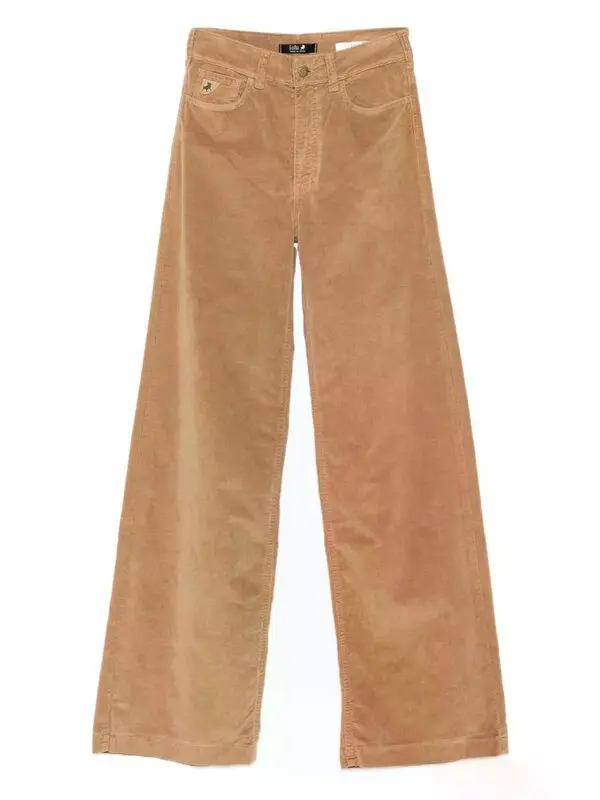 LOIS Button-fly Wide Leg Trousers