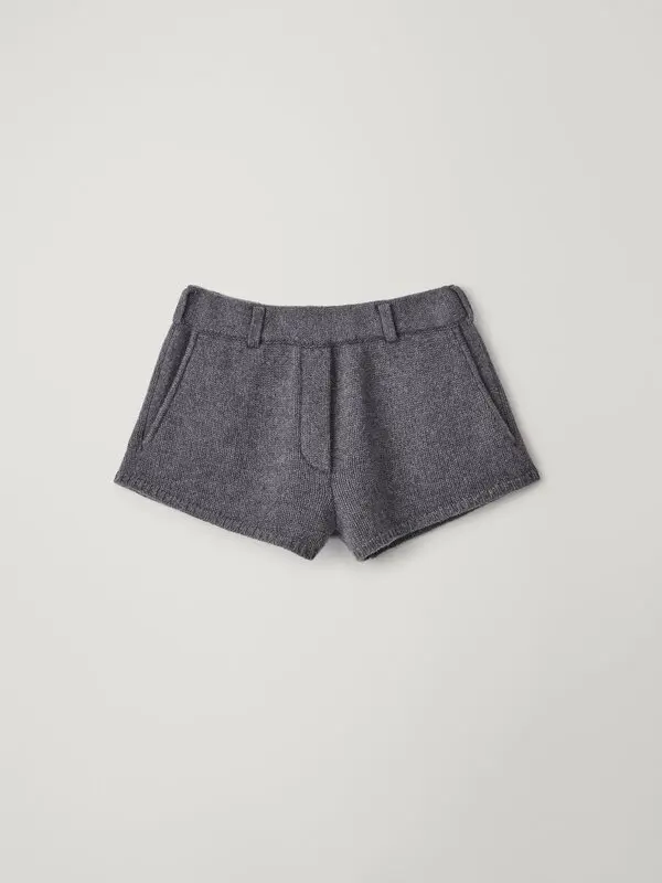 LISA YANG STORE The Annora Shorts - Graphite