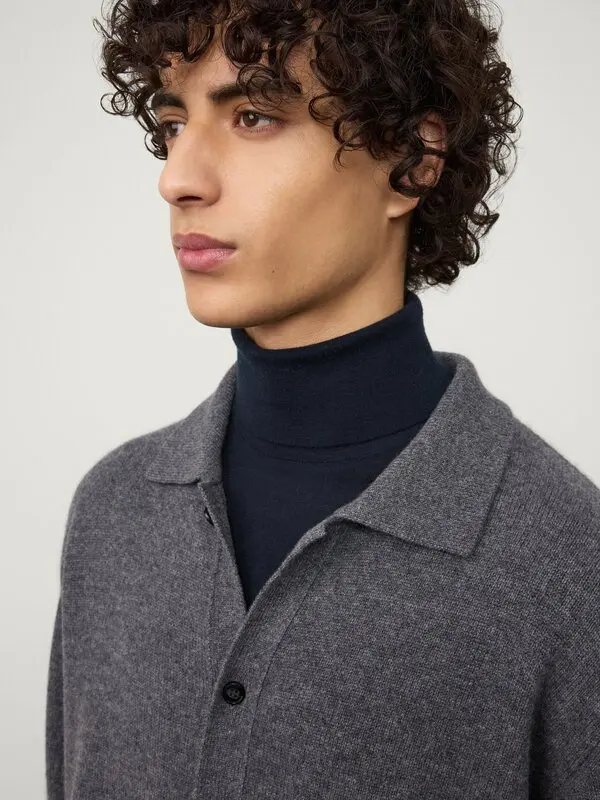 LISA YANG The Maximilian Cardigan - Graphite