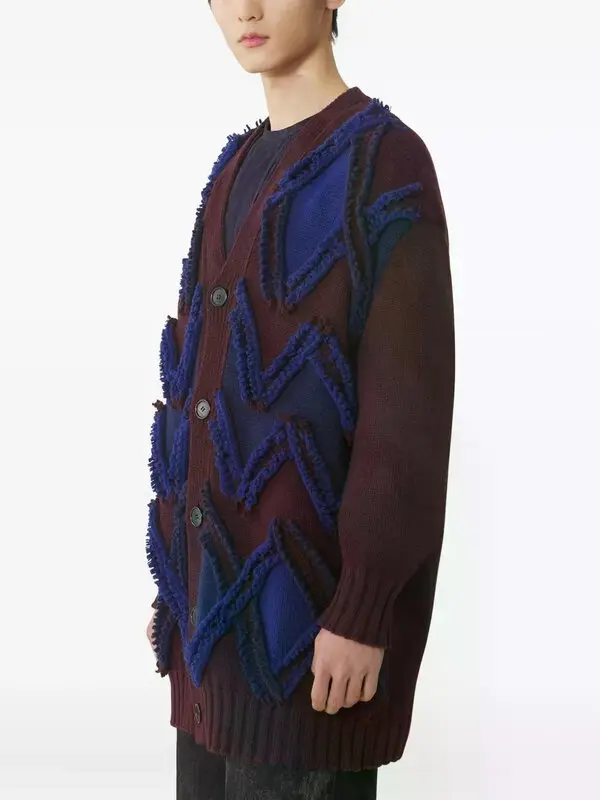 LANVIN Patterned Jacquard Cardigan