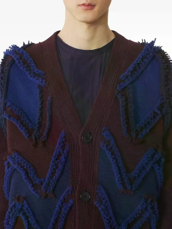 LANVIN Patterned Jacquard Cardigan